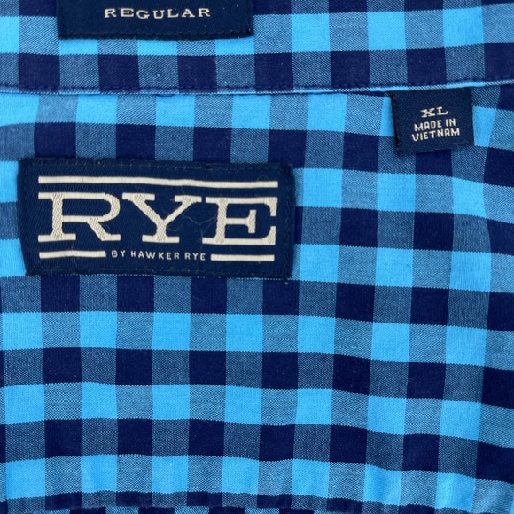 Rye By Hawker Rye | Shirts | Rye By Hawker Rye Men Xl Turquoise Long ...